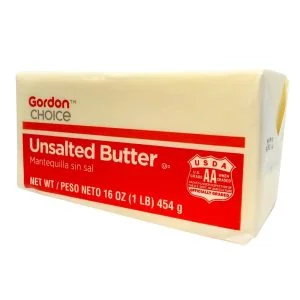 BUTTER, Unsalted, Gordon Choice, 36-1 lb | The Deck